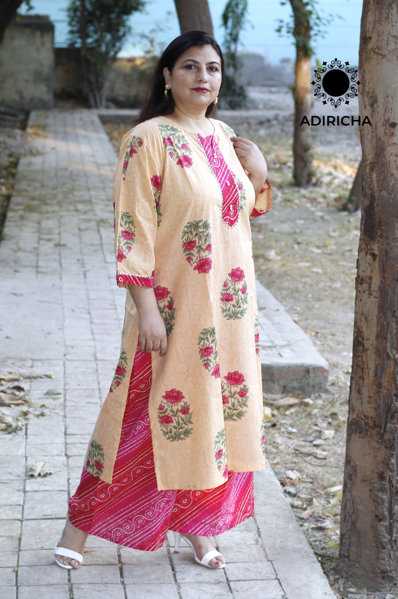 Plus Size Sharara Suits Shop Now - AdiRicha
