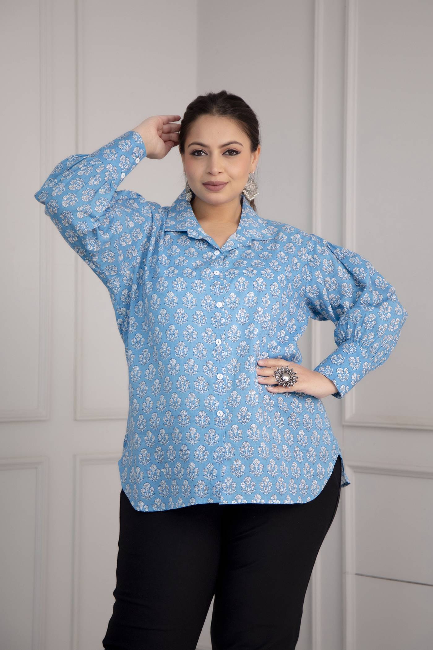 Plus Size Women Shirts - ADIRICHA FASHION